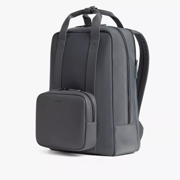 Monos | Bags | Monos Metro Backpack Travel Bag Luggage Nylon Gray ...